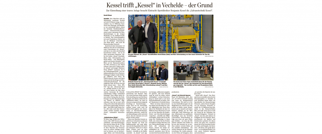 Anlageneinweihung am 19.02.2024 - Galvanotechnik Kessel GmbH & Co. KG ...